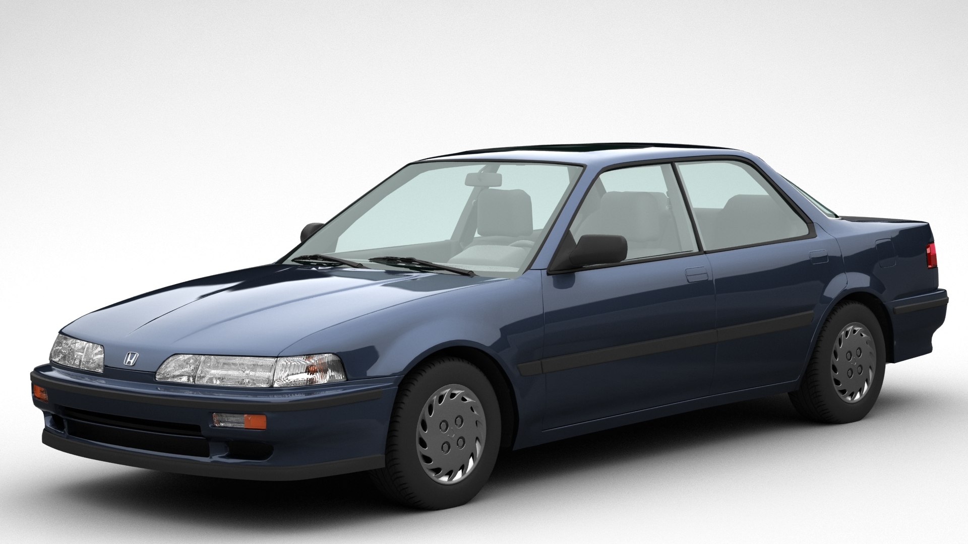 3D Honda Integra 1990 Model - TurboSquid 2080232
