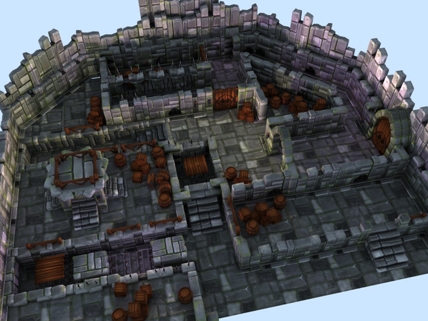 3d Model Wall Maze