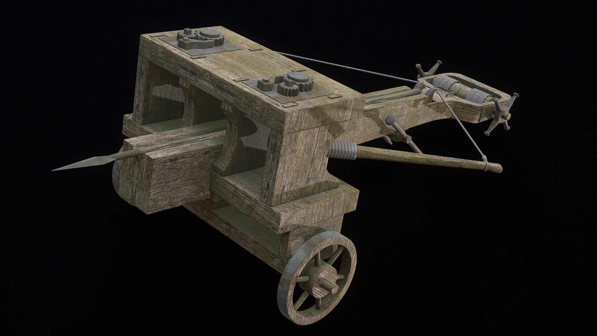 3D Ballista PBR - TurboSquid 1947694