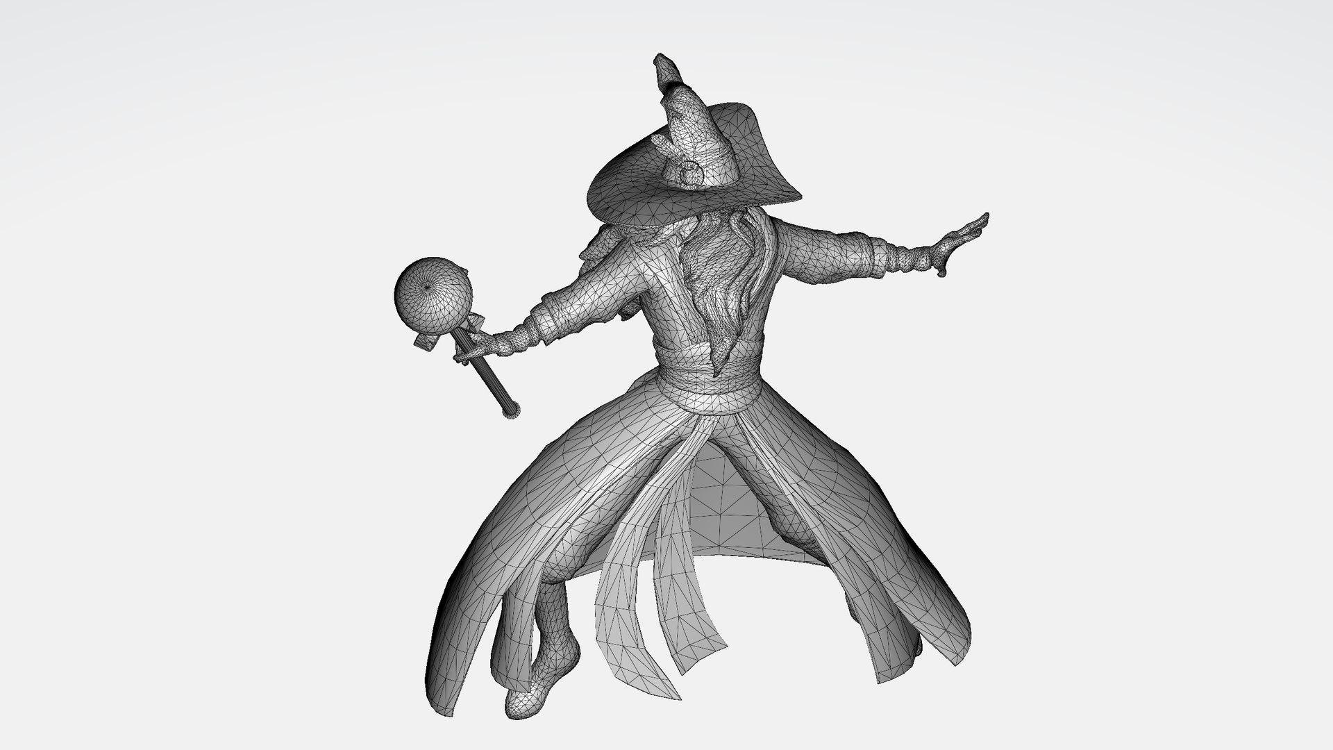 3D Wizard Model - TurboSquid 2366786
