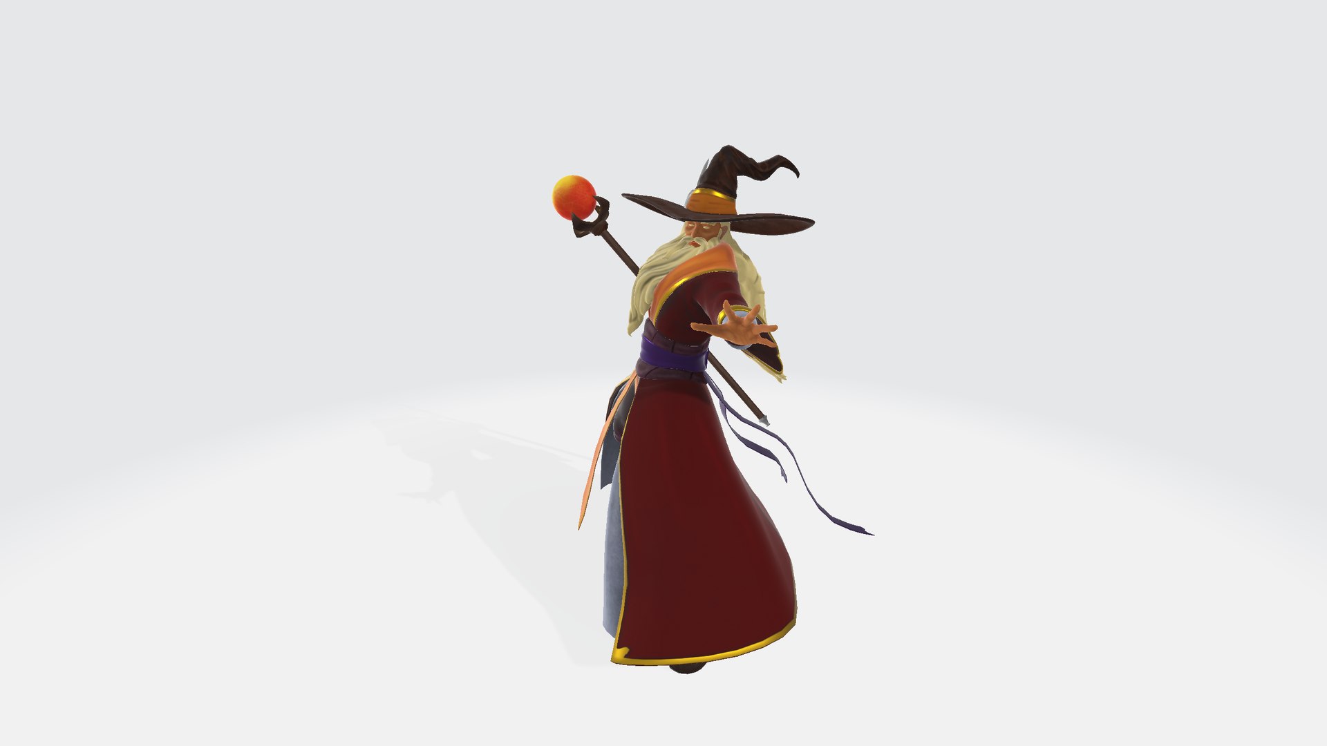 3D Wizard Model - TurboSquid 2366786