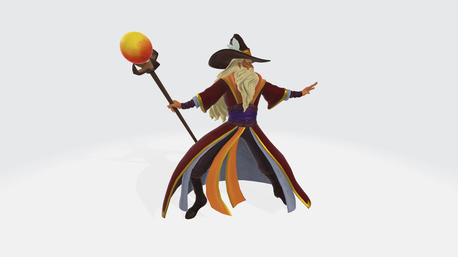 3D Wizard Model - TurboSquid 2366786