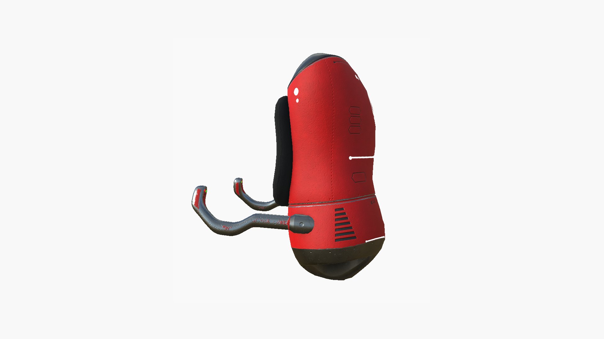 Jetpack J04 Red Black - SciFi Character Design Model - TurboSquid 1969769
