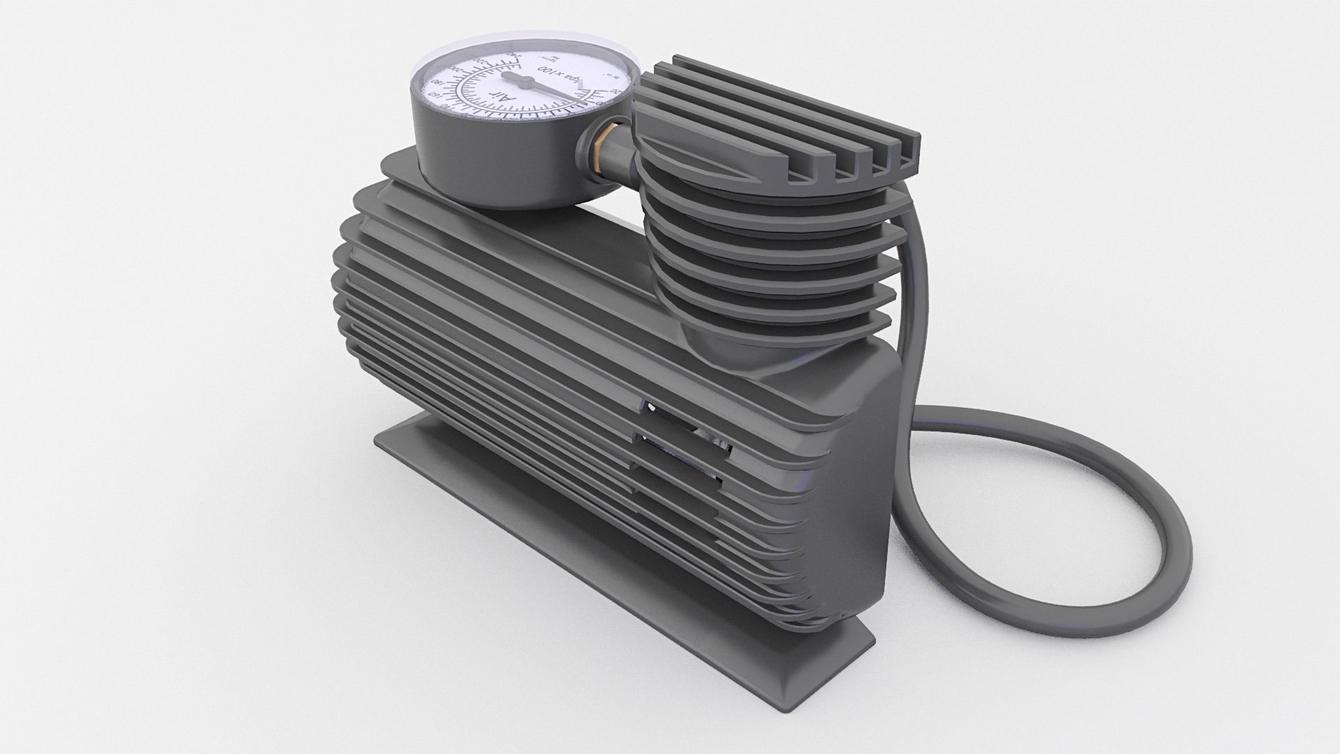 3D Air Car Compressor Model - TurboSquid 1529450