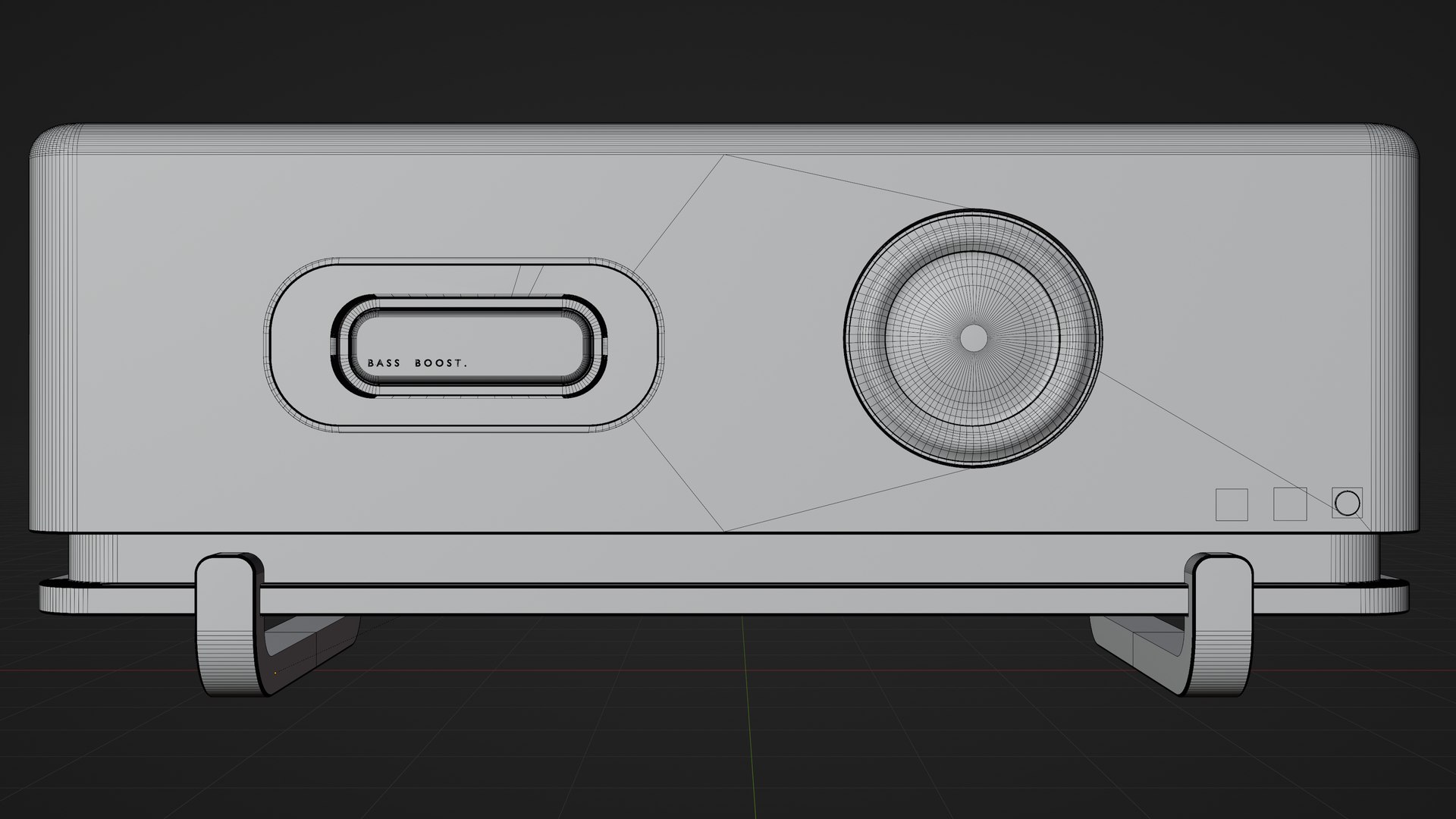 3D Audio Device NF10 White - TurboSquid 2010947