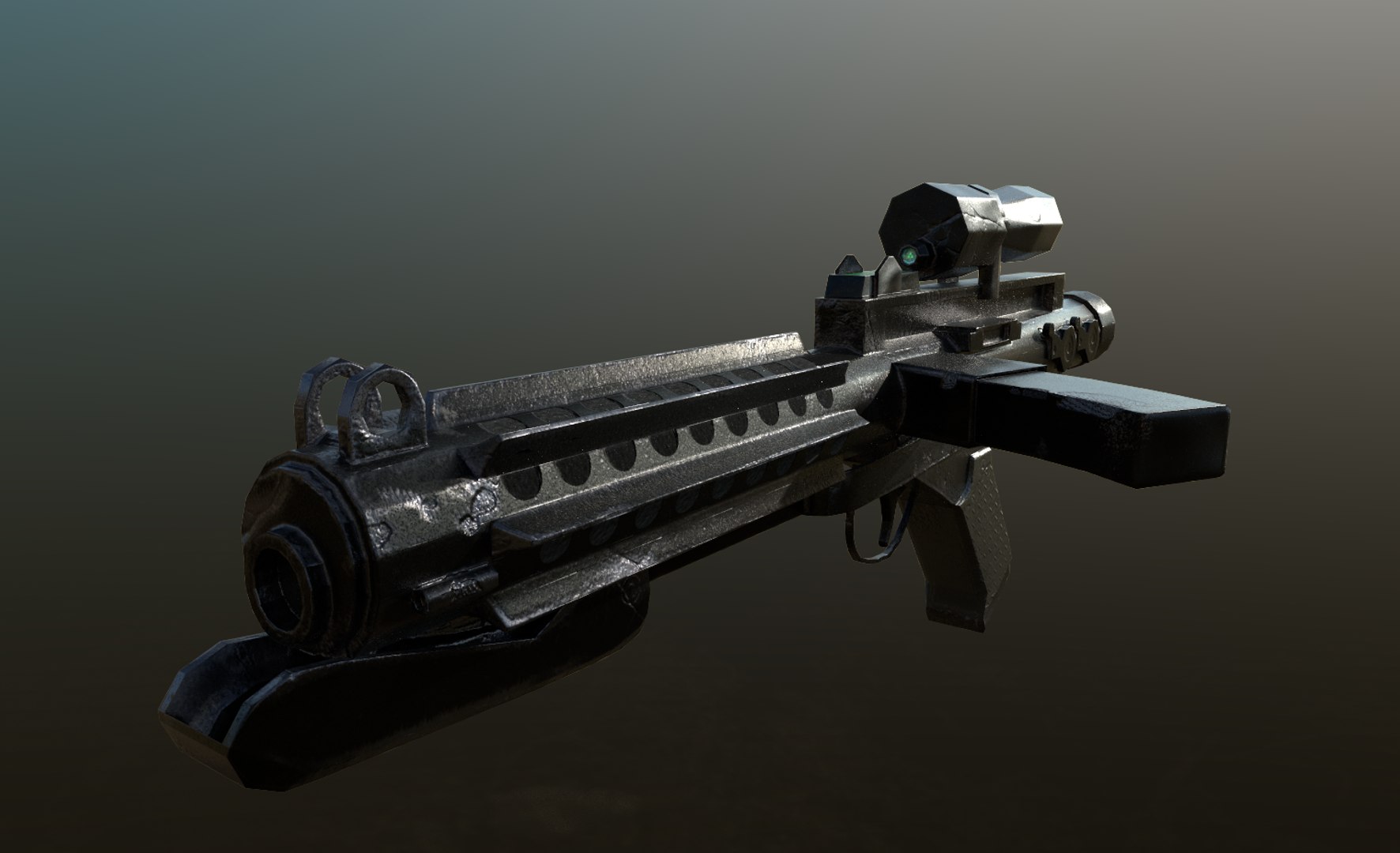 Gun E-11 Blaster Ready 3D - TurboSquid 1413638
