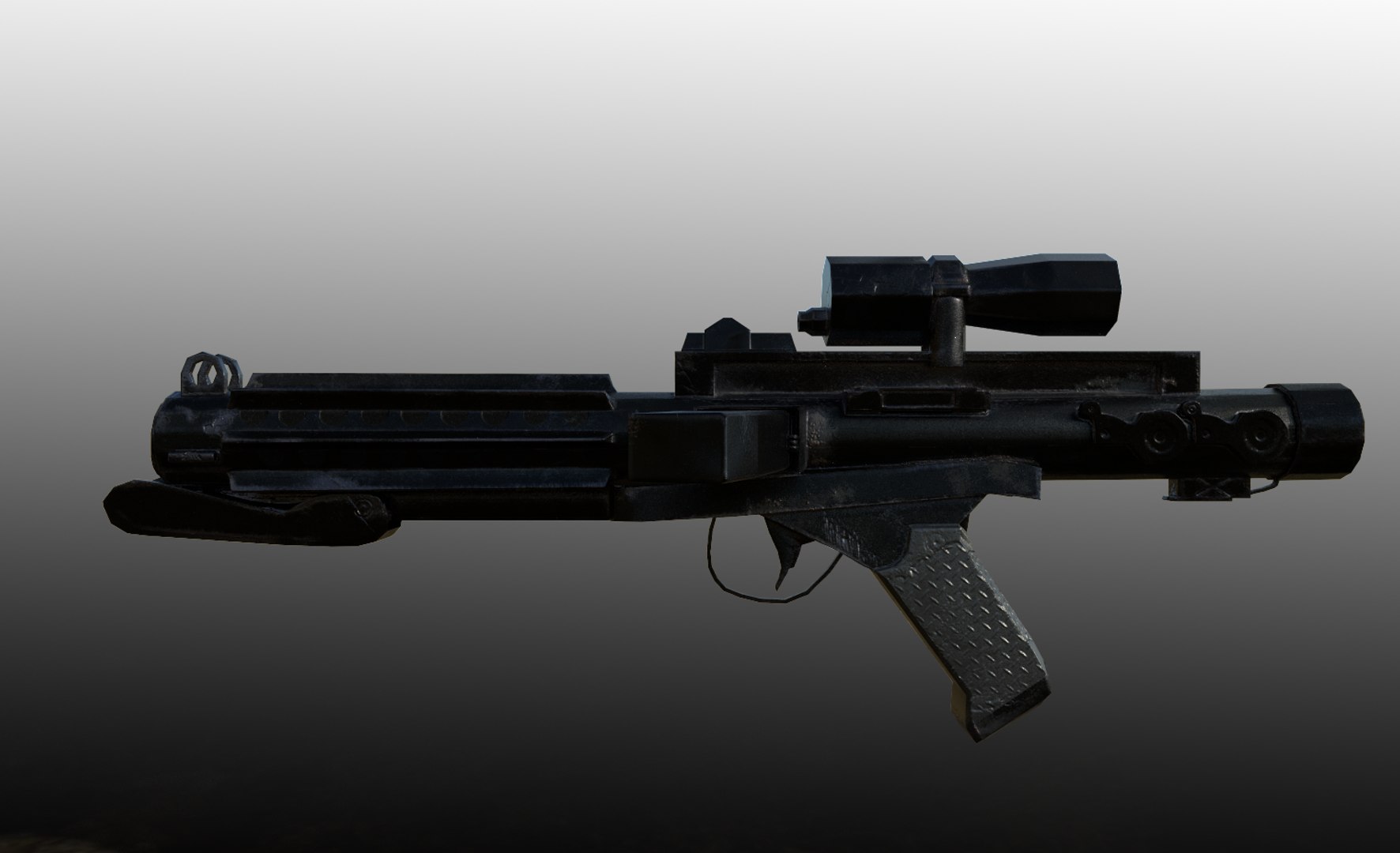 Gun E-11 Blaster Ready 3D - TurboSquid 1413638