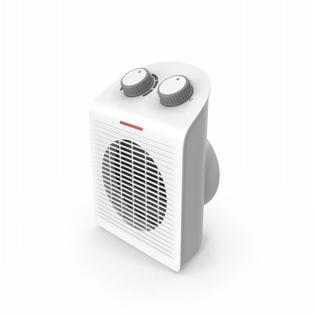 3D Electric Fan Heater Model - TurboSquid 1833063