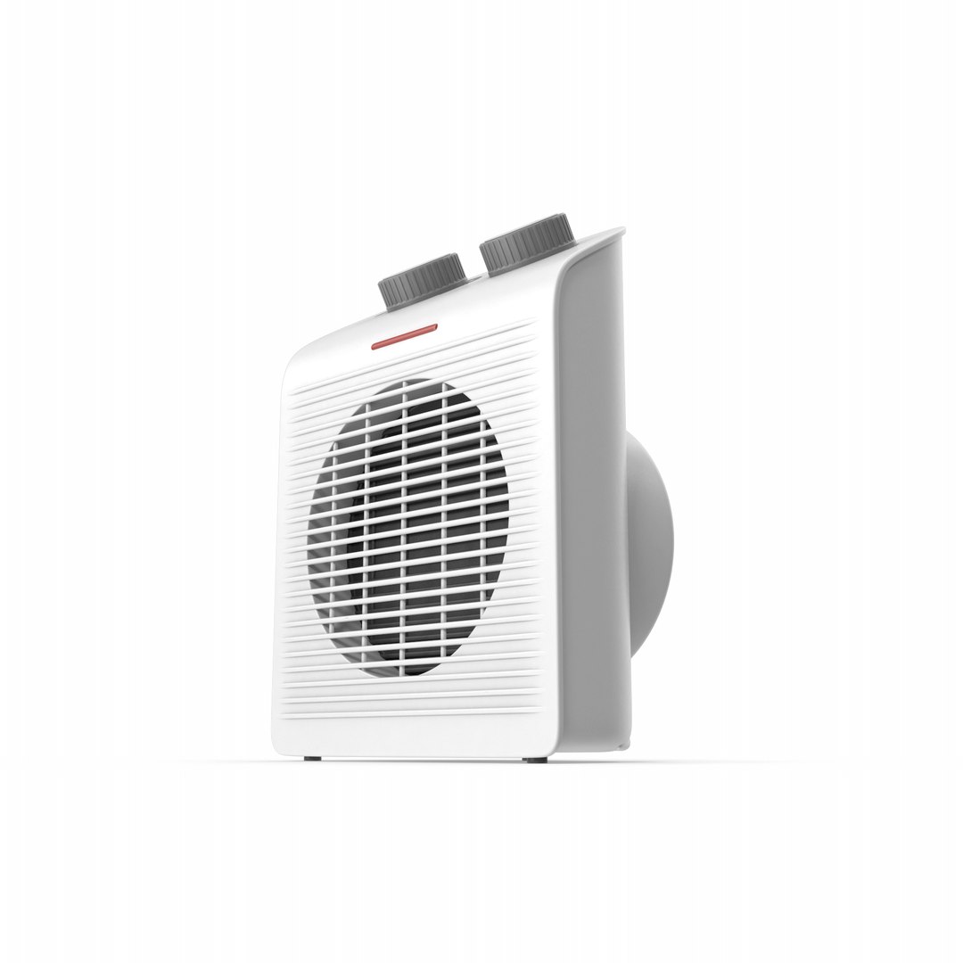 3D Electric Fan Heater Model - TurboSquid 1833063