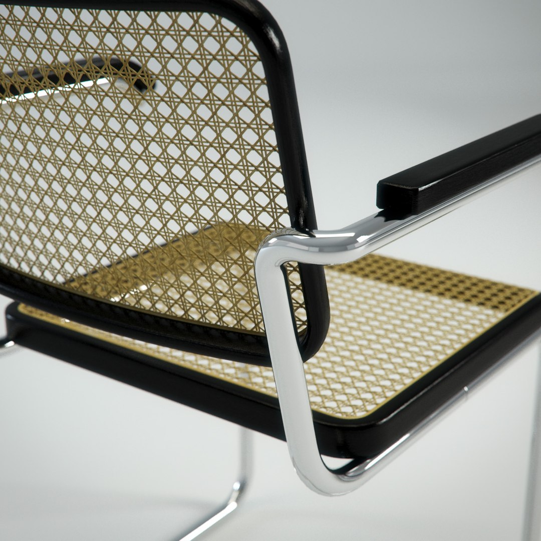 3d Photorealistic Cesca Chair Table