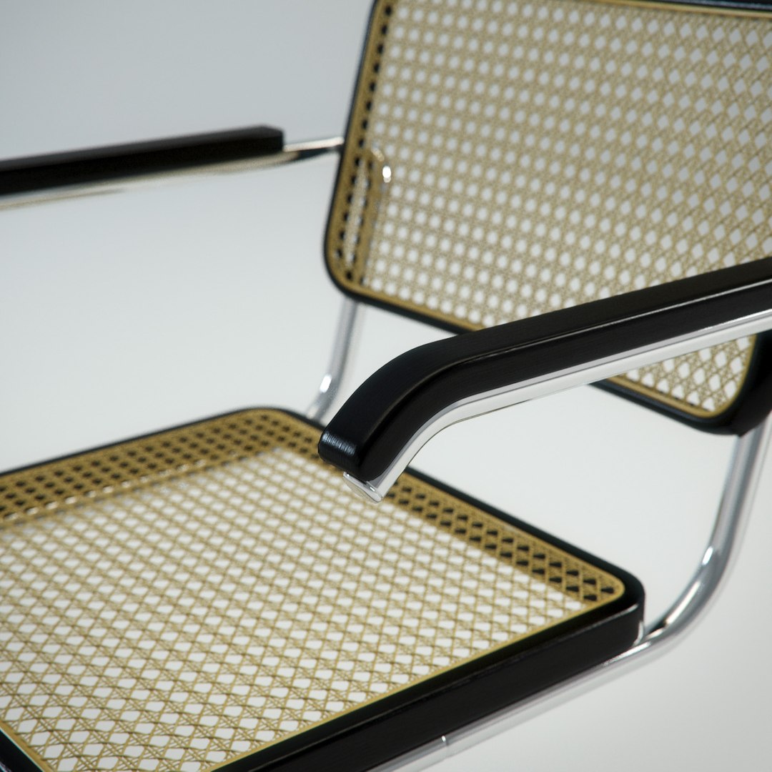 3d Photorealistic Cesca Chair Table