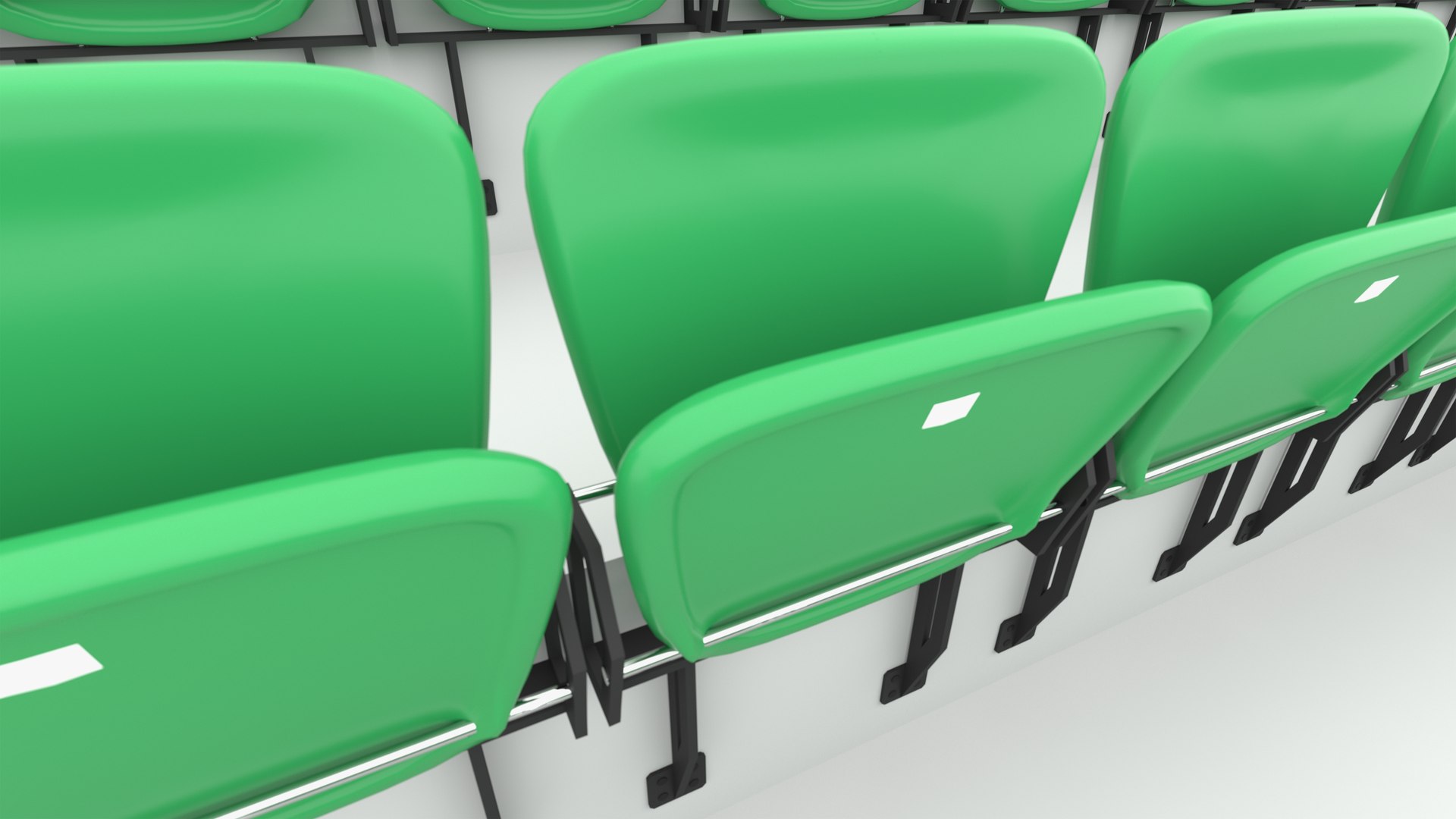 3D Stadium Arena Seat Model - TurboSquid 2078943