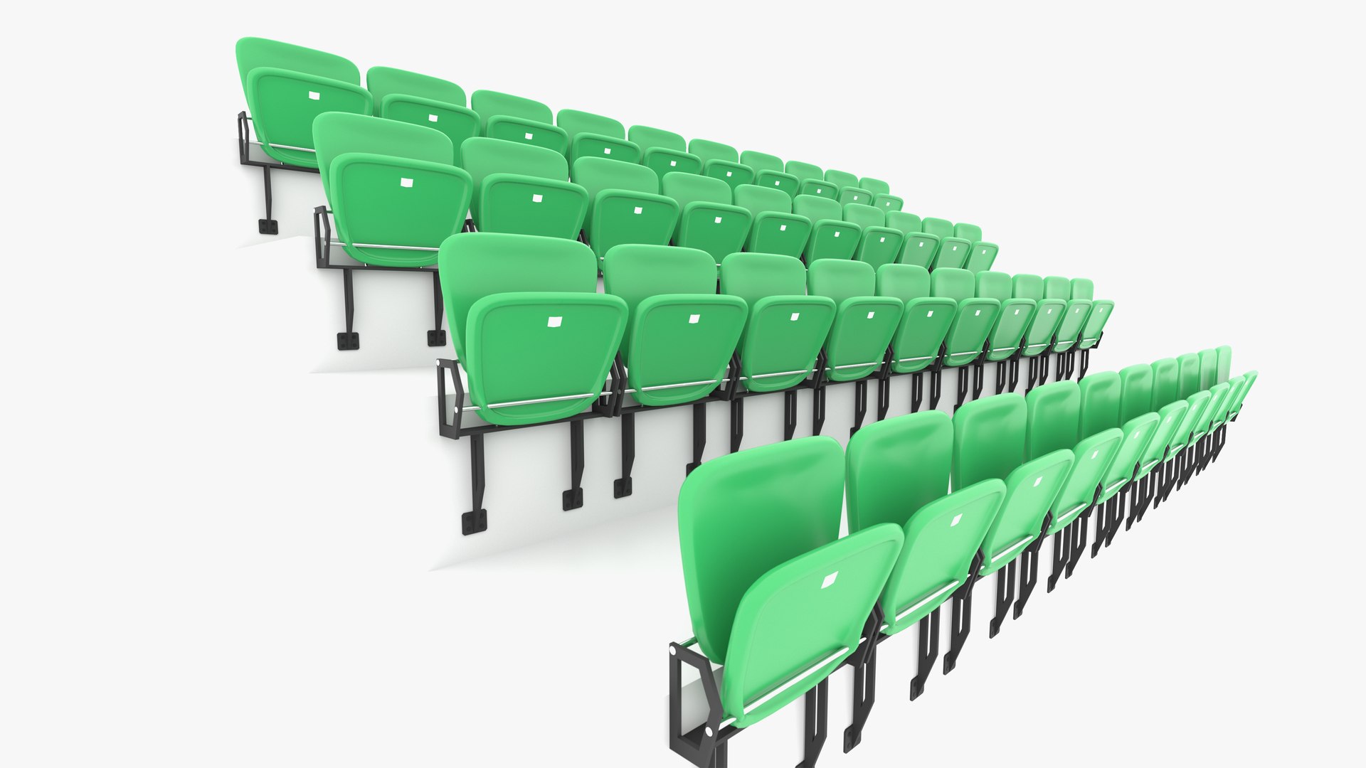 3D Stadium Arena Seat Model - TurboSquid 2078943