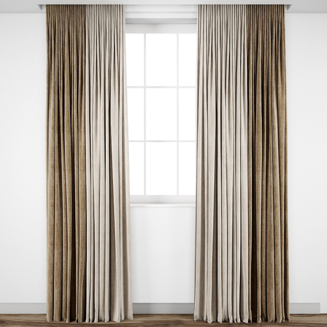 Curtain Fabric Drape 3D - TurboSquid 1618018