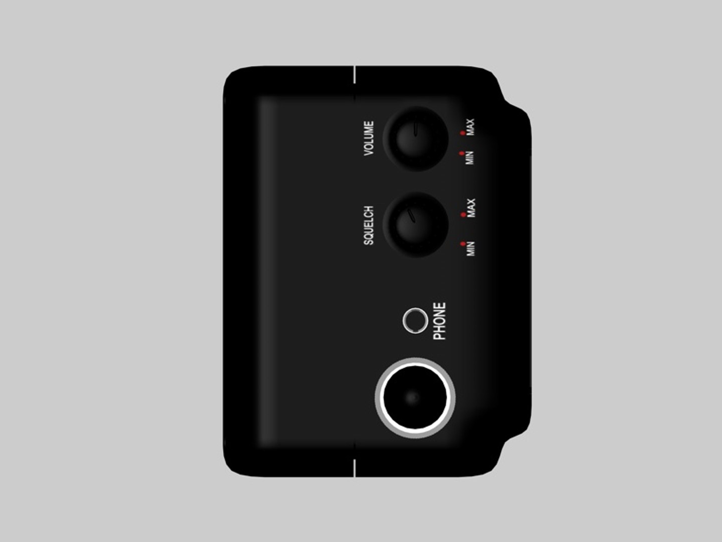 3d Realistic Radio Scanner Model