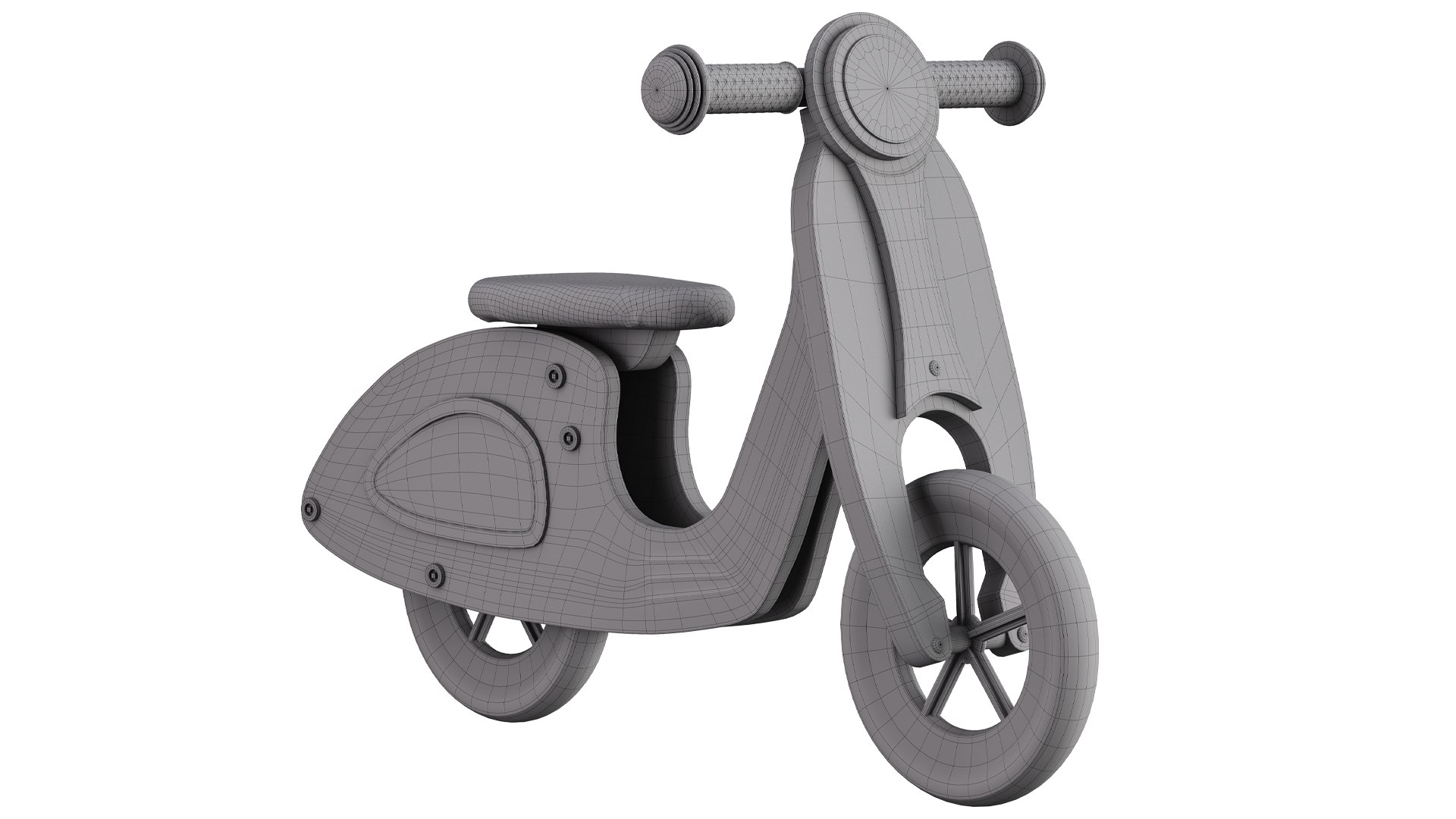 Toy Motorcycle For Children 3D Model - TurboSquid 2376253