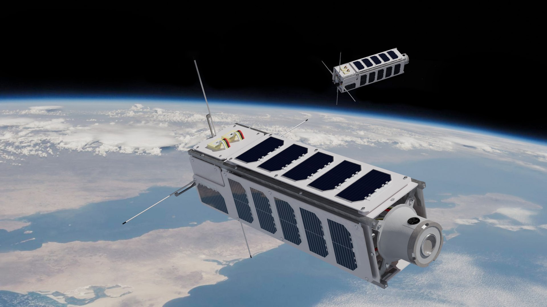 3D Cube Satellite - CubeSat Model - TurboSquid 1908762