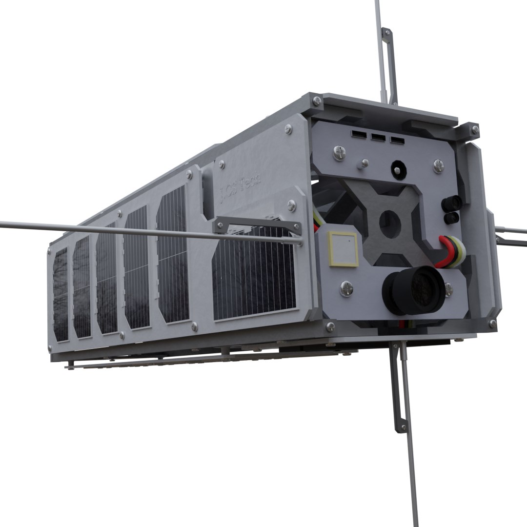 3D Cube Satellite - CubeSat Model - TurboSquid 1908762