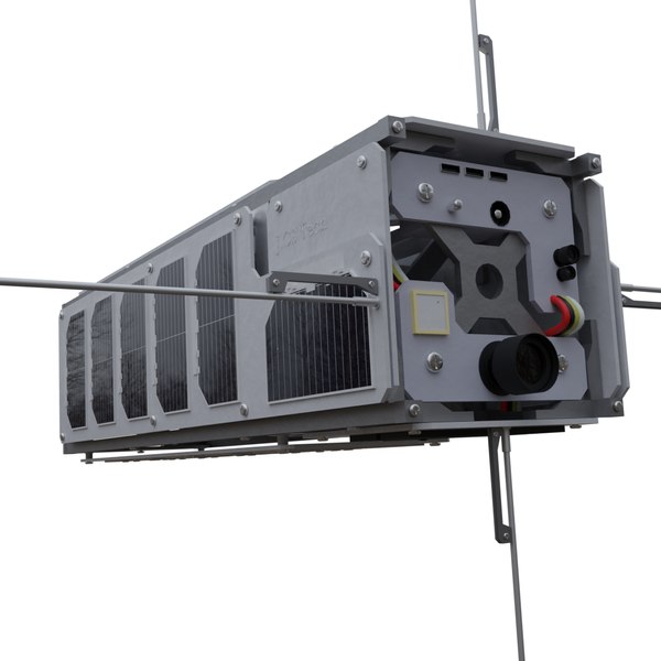 3D Cube Satellite - CubeSat model - TurboSquid 1908762
