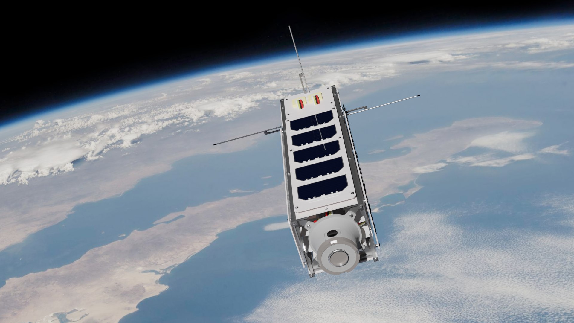 3D Cube Satellite - CubeSat Model - TurboSquid 1908762