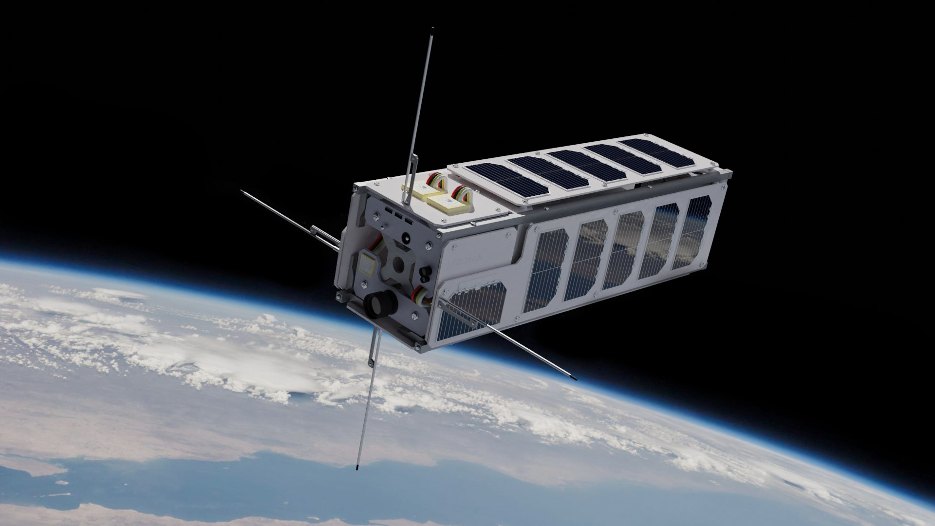 3D Cube Satellite - CubeSat Model - TurboSquid 1908762