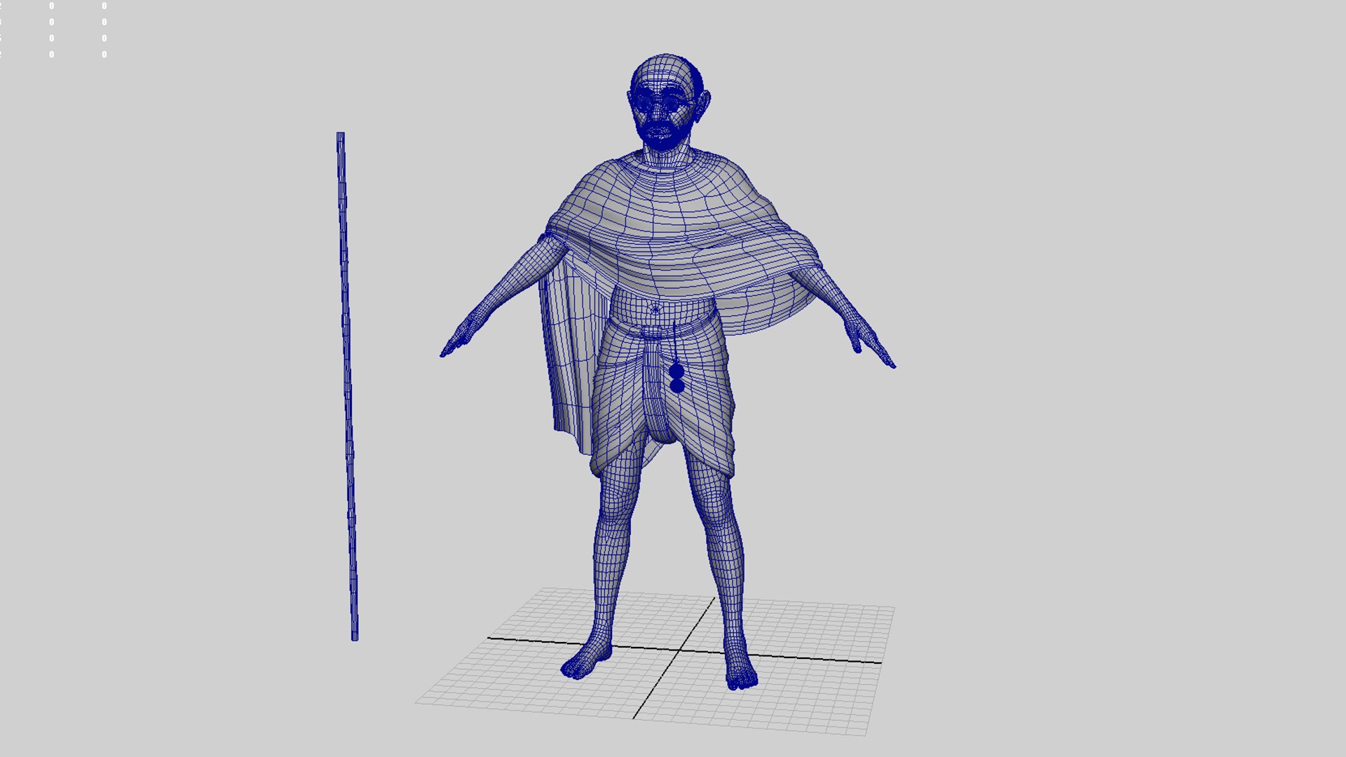 Mahatma Gandhi 3D Model - TurboSquid 1946693