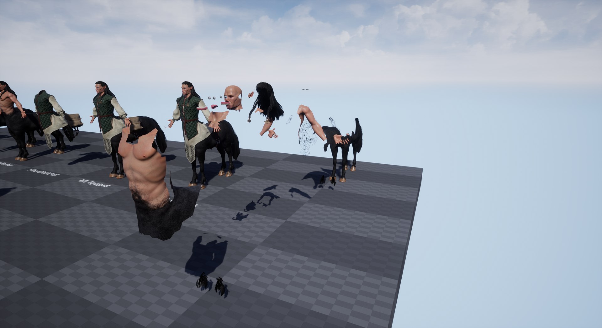 Centaur Guardian Civil-Regular Cloth Model - TurboSquid 2349101