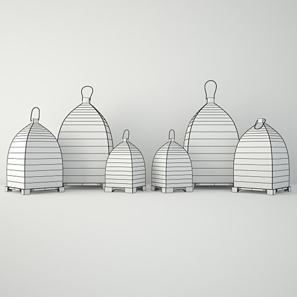 Rust lantern set 3D model - TurboSquid 1194103