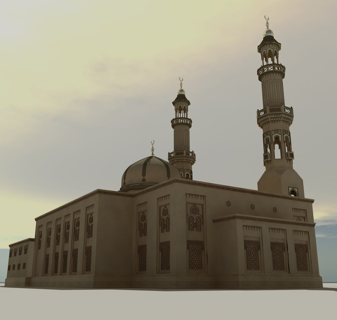 3d Mosque Model