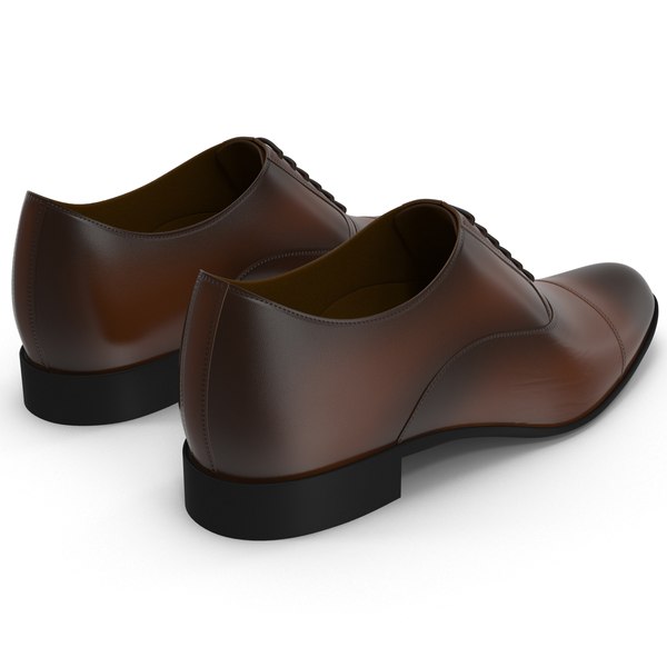 man shoes 2 3d model