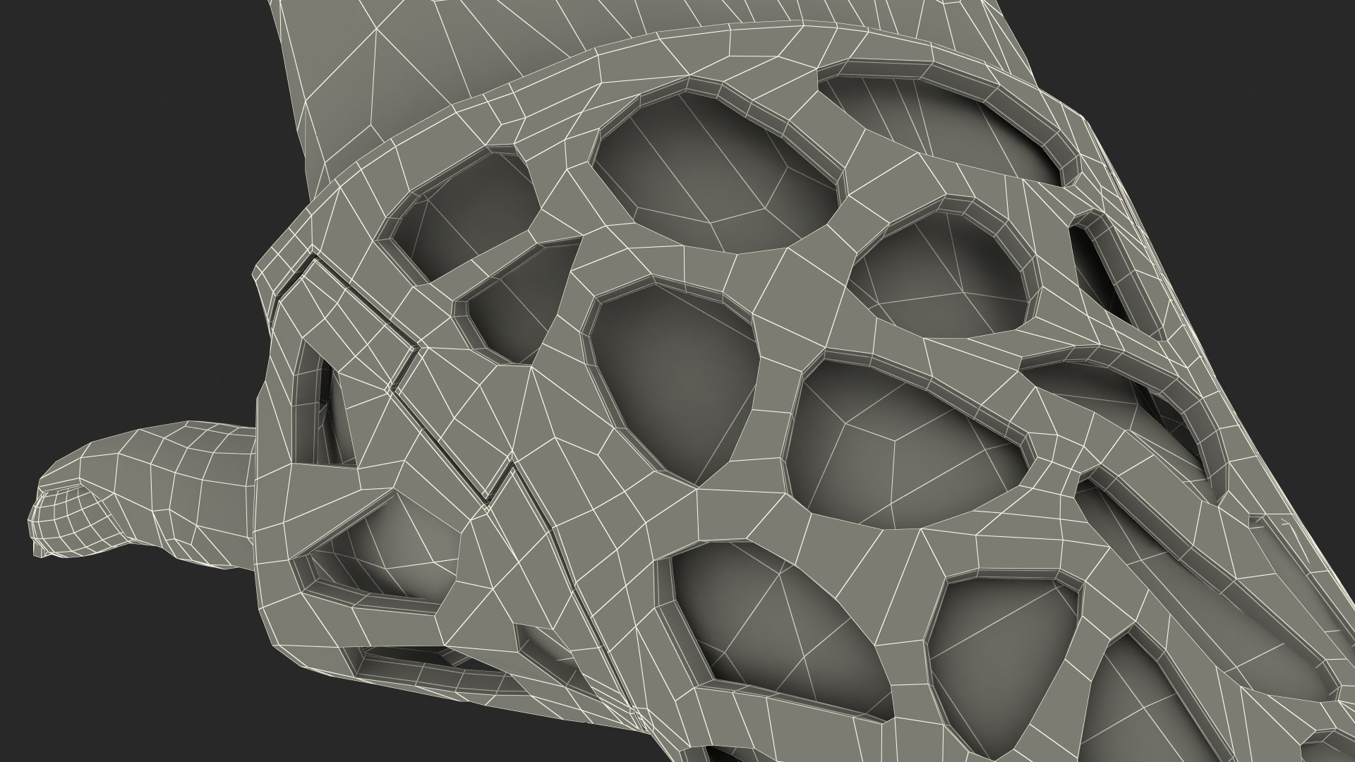 3D 3D-Printed Orthopedic Cast On Hand - TurboSquid 1900345