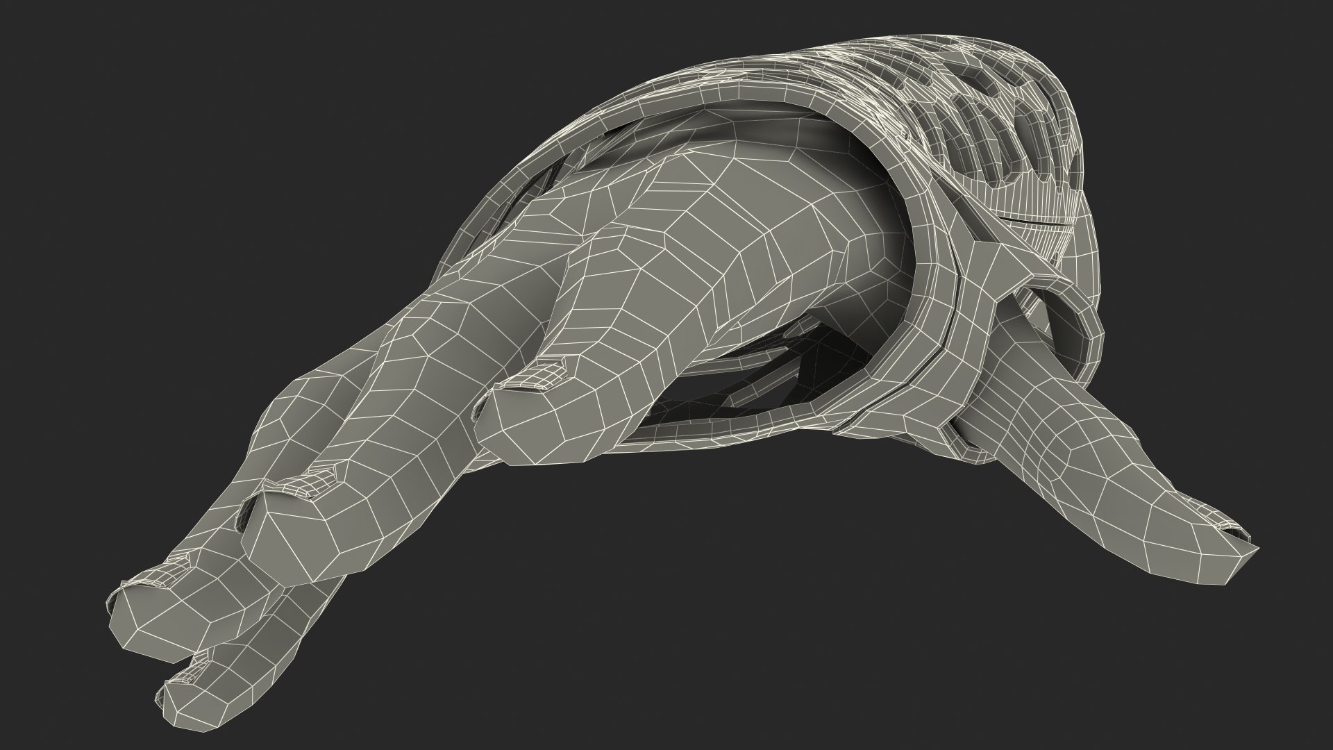3D 3D-Printed Orthopedic Cast On Hand - TurboSquid 1900345