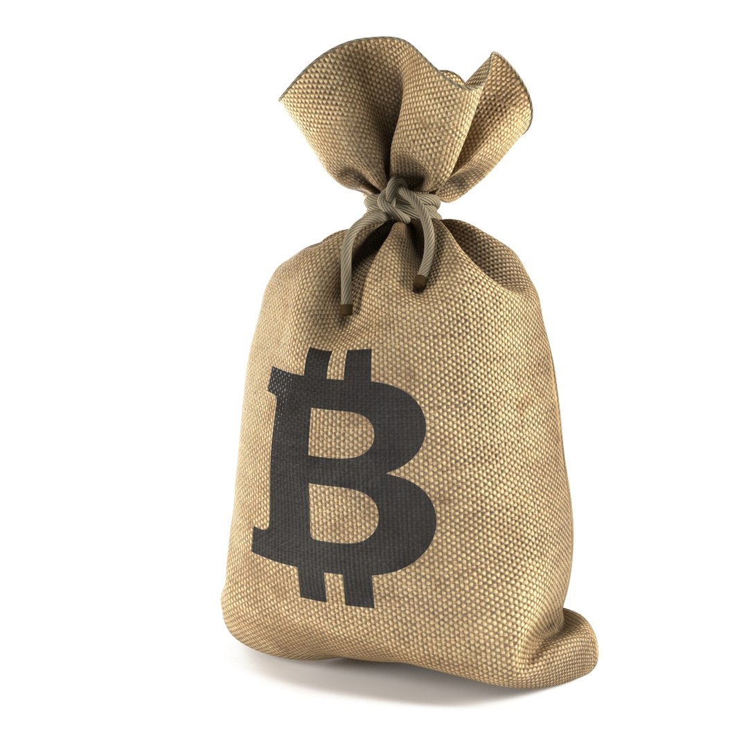Bitcoin Money Bag 3D - TurboSquid 1185979
