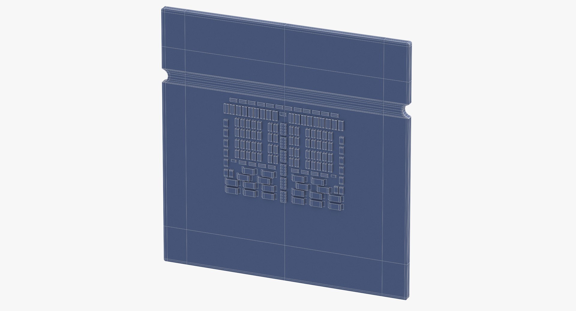 Intel I7 Cpu 3D - TurboSquid 1392145