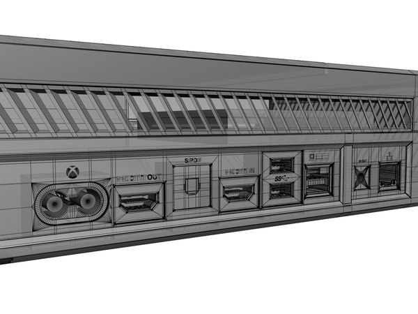 3d model xbox modeled