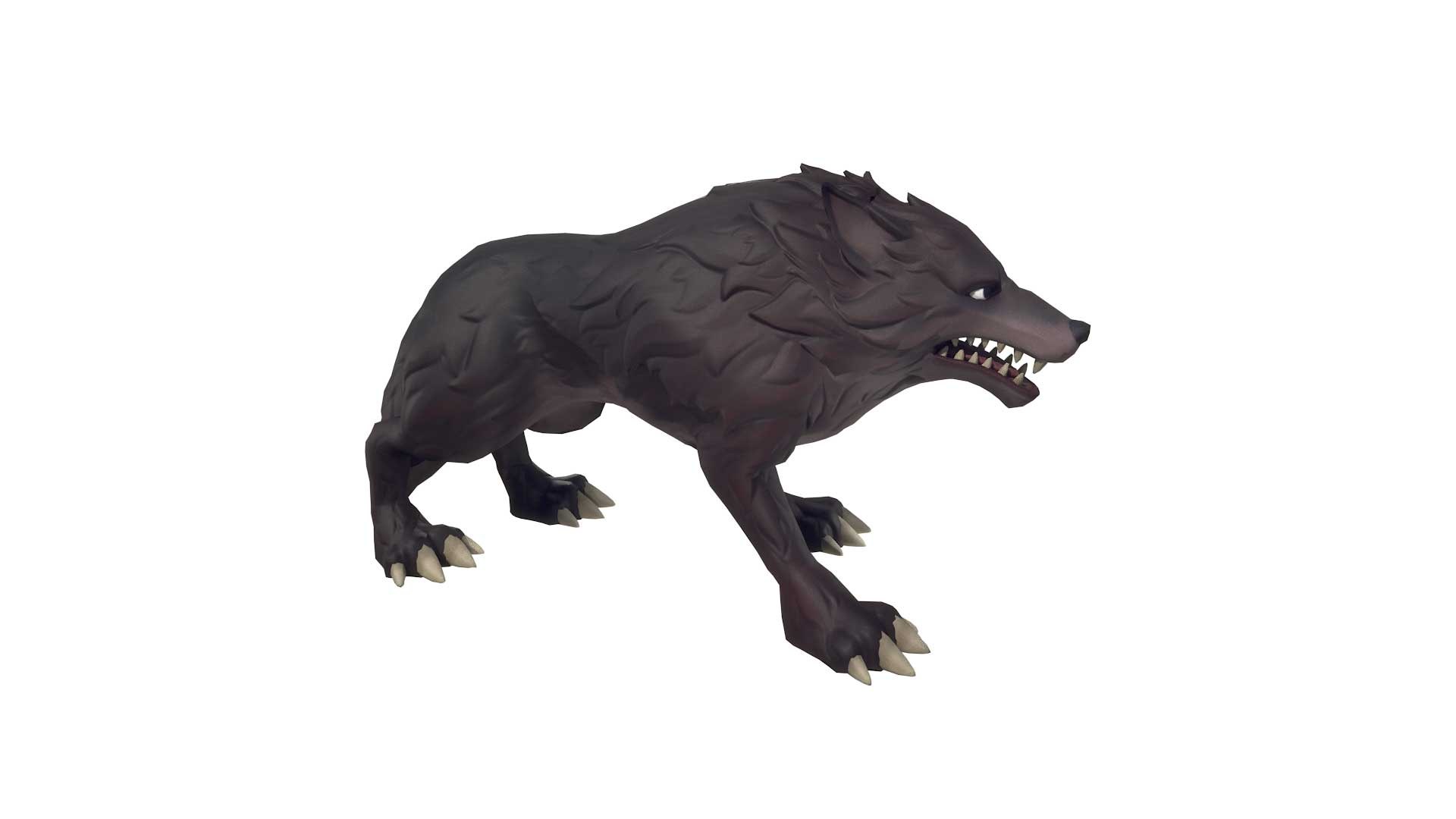 Stylized Wild Wolf 3D Model 3D - TurboSquid 2295149