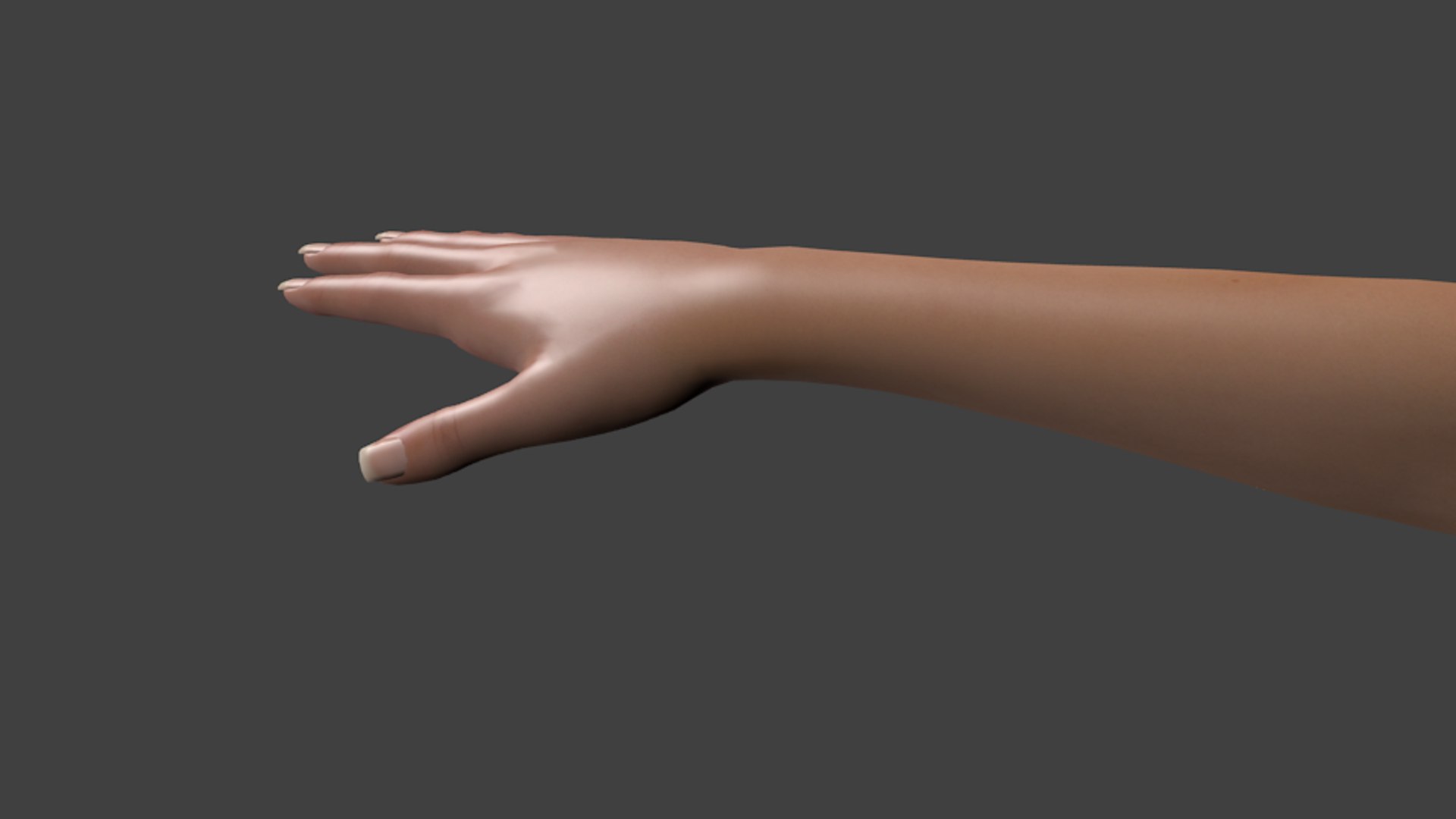 3D Rigged Woman Hand - TurboSquid 1263087