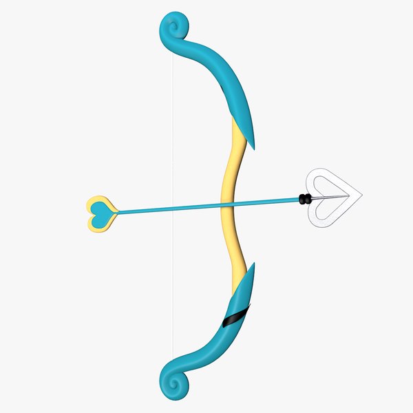 3D cupids bow arrow - TurboSquid 1849943