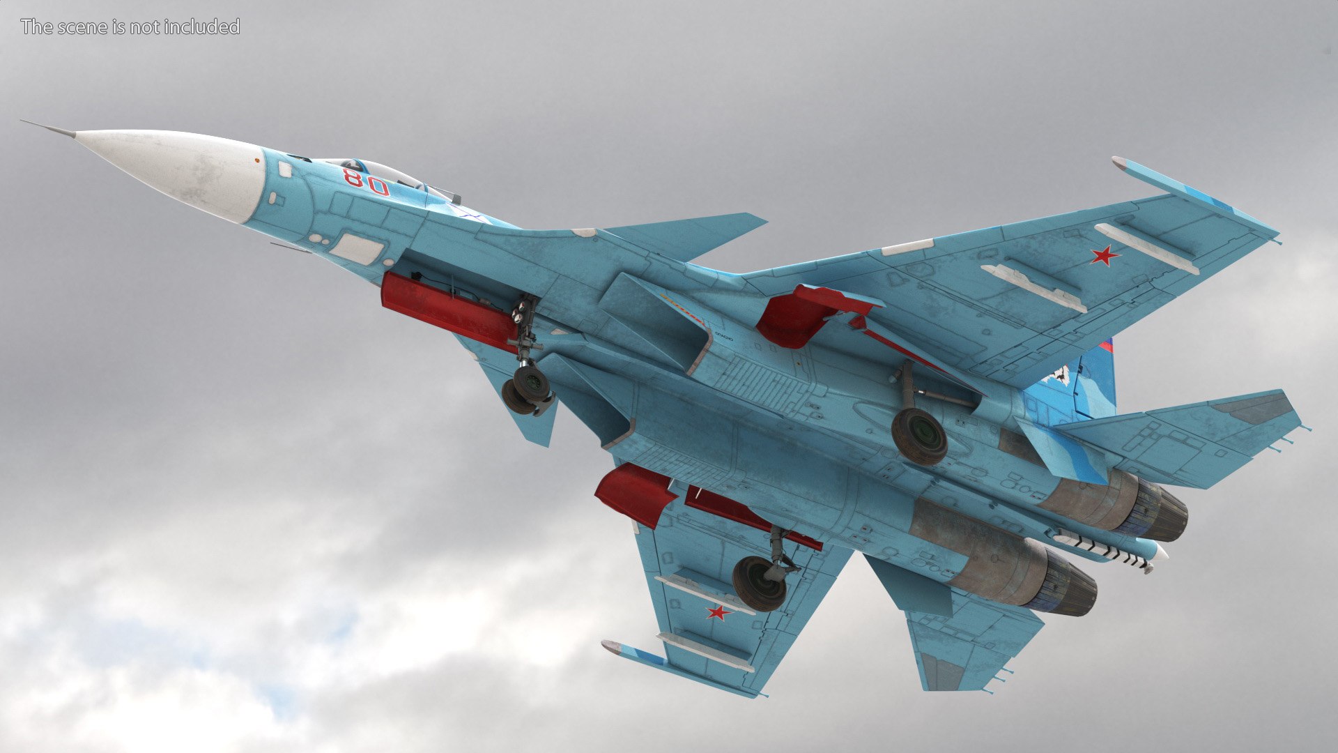 3D Model Sukhoi SU-33 Russian Navy Multirole Fighter - TurboSquid 2003390