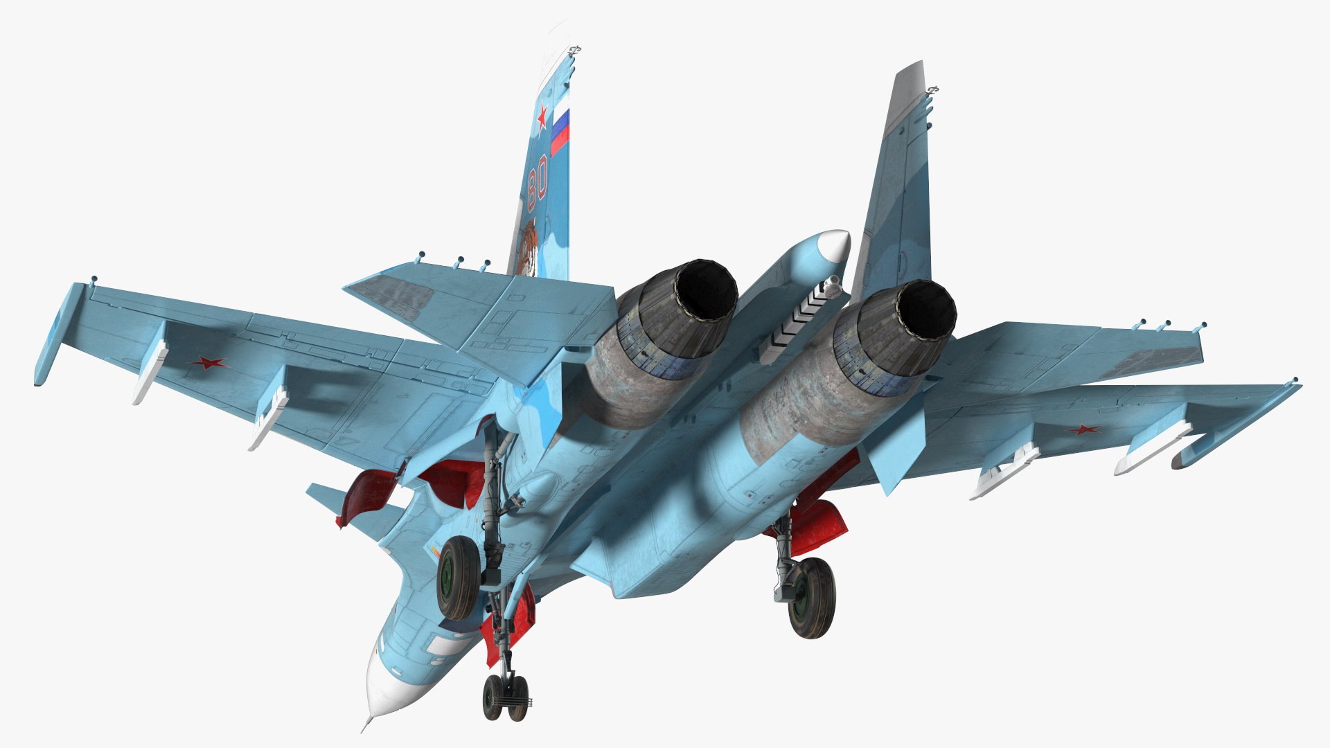 3D model Sukhoi SU-33 Russian Navy Multirole Fighter - TurboSquid 2003390
