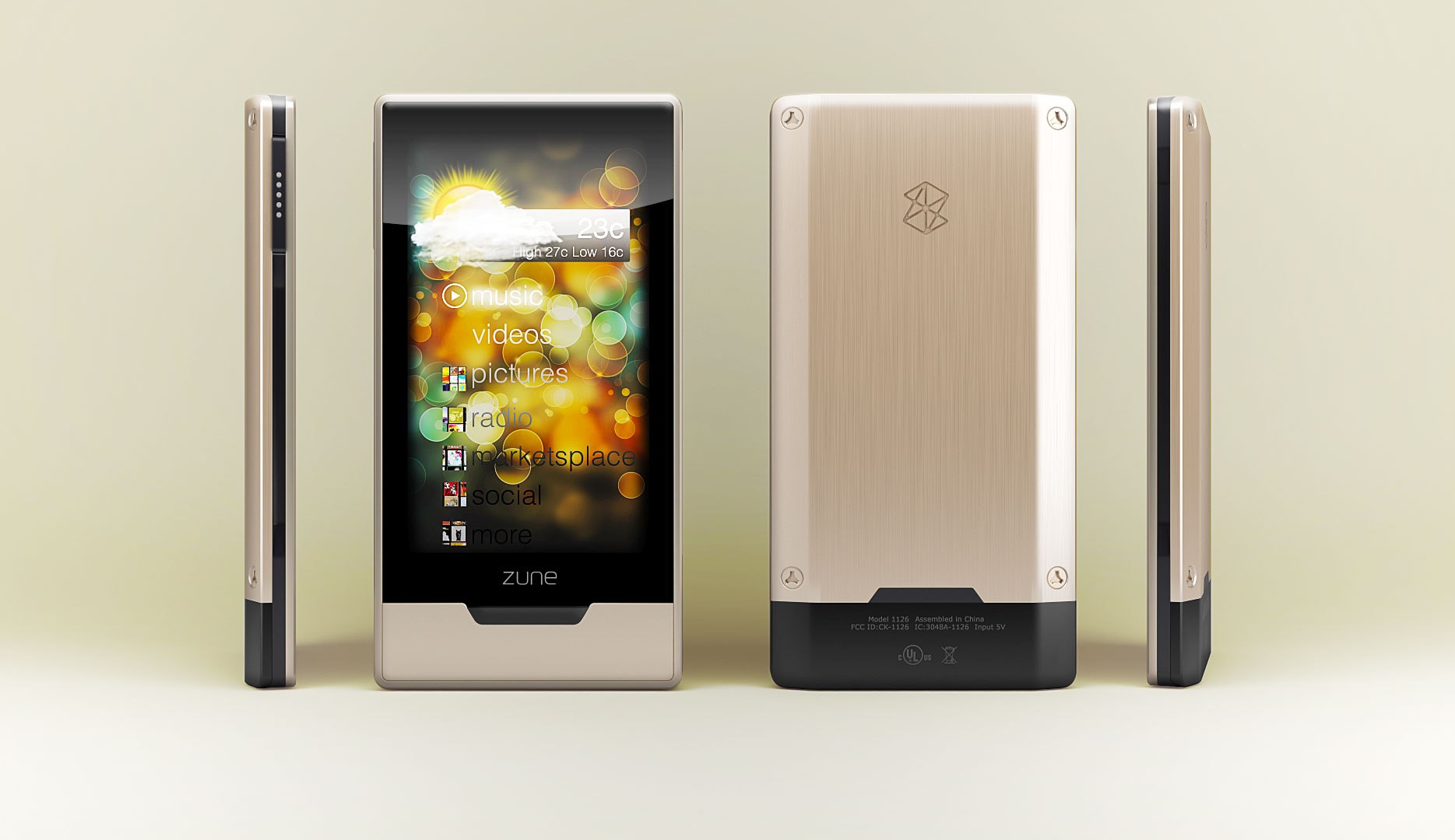 microsoft zune hd 3d 3ds