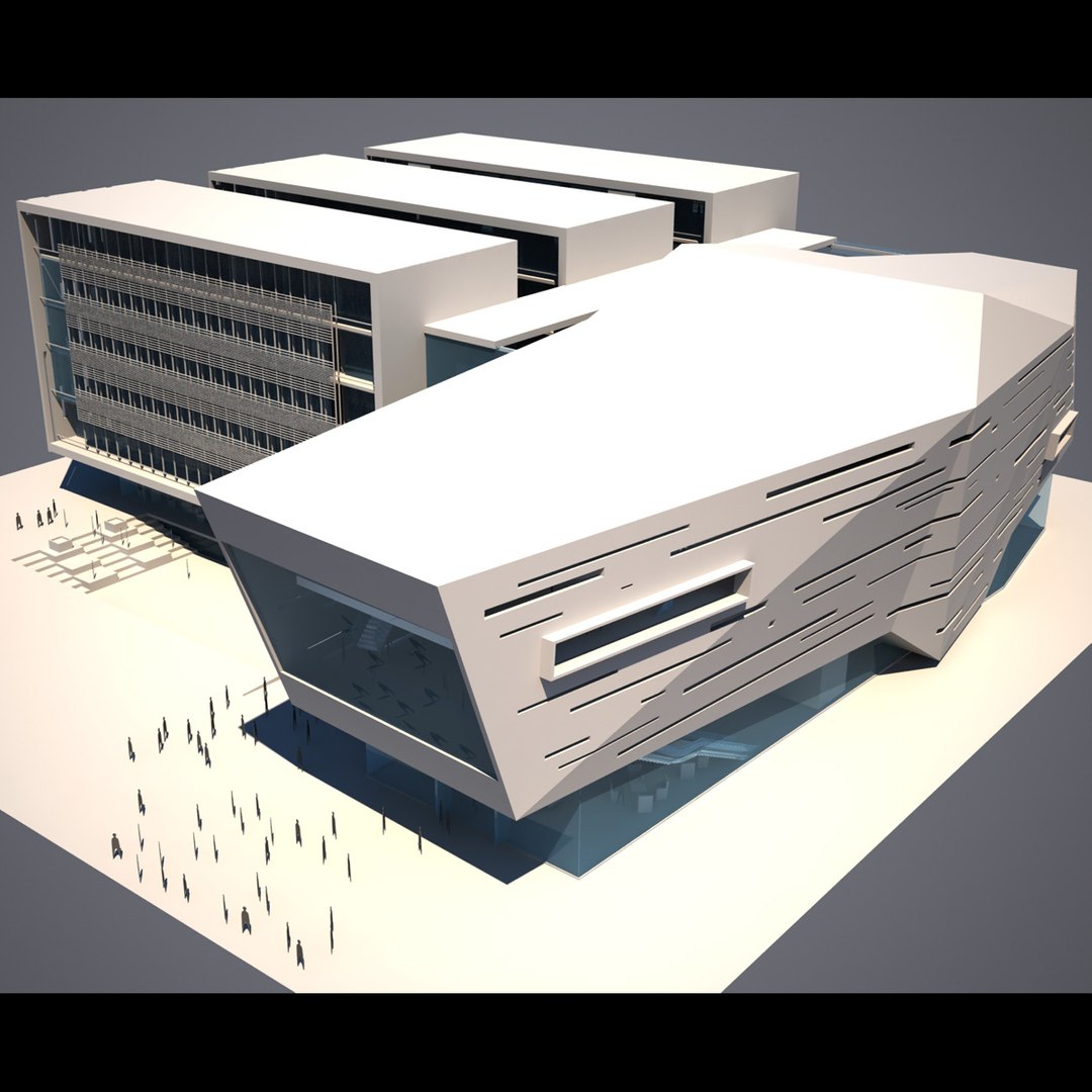 Concert Art Theater 3d Model