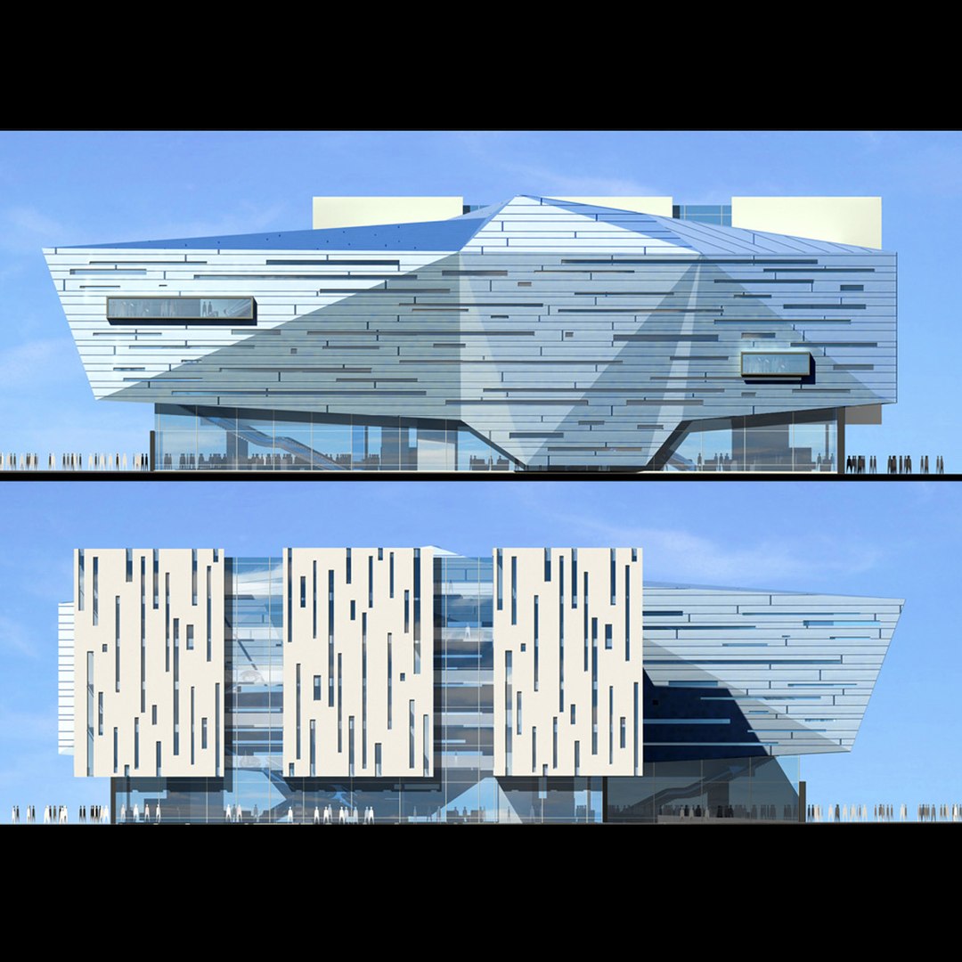 Concert Art Theater 3d Model