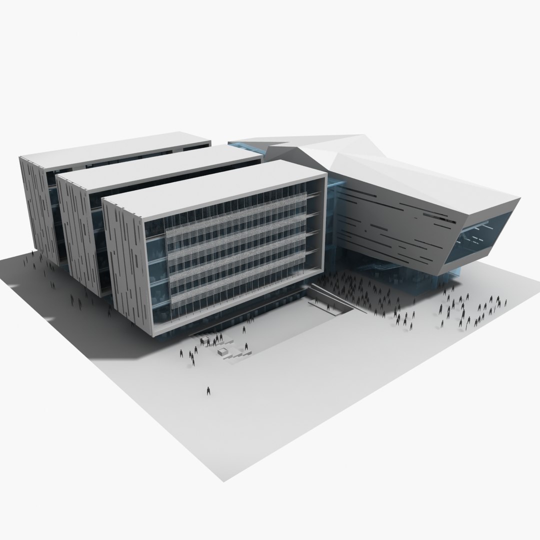 Concert Art Theater 3d Model