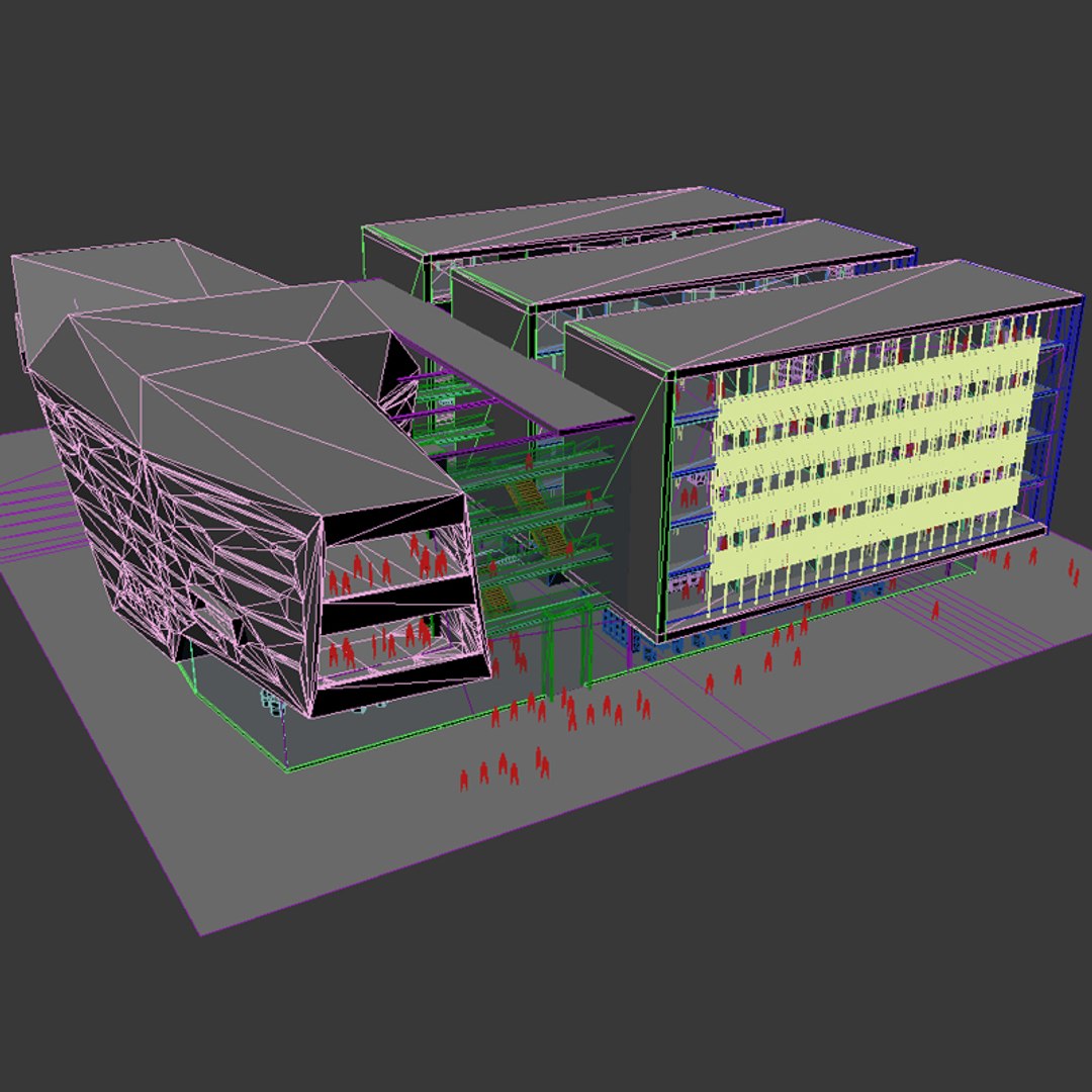 Concert Art Theater 3d Model