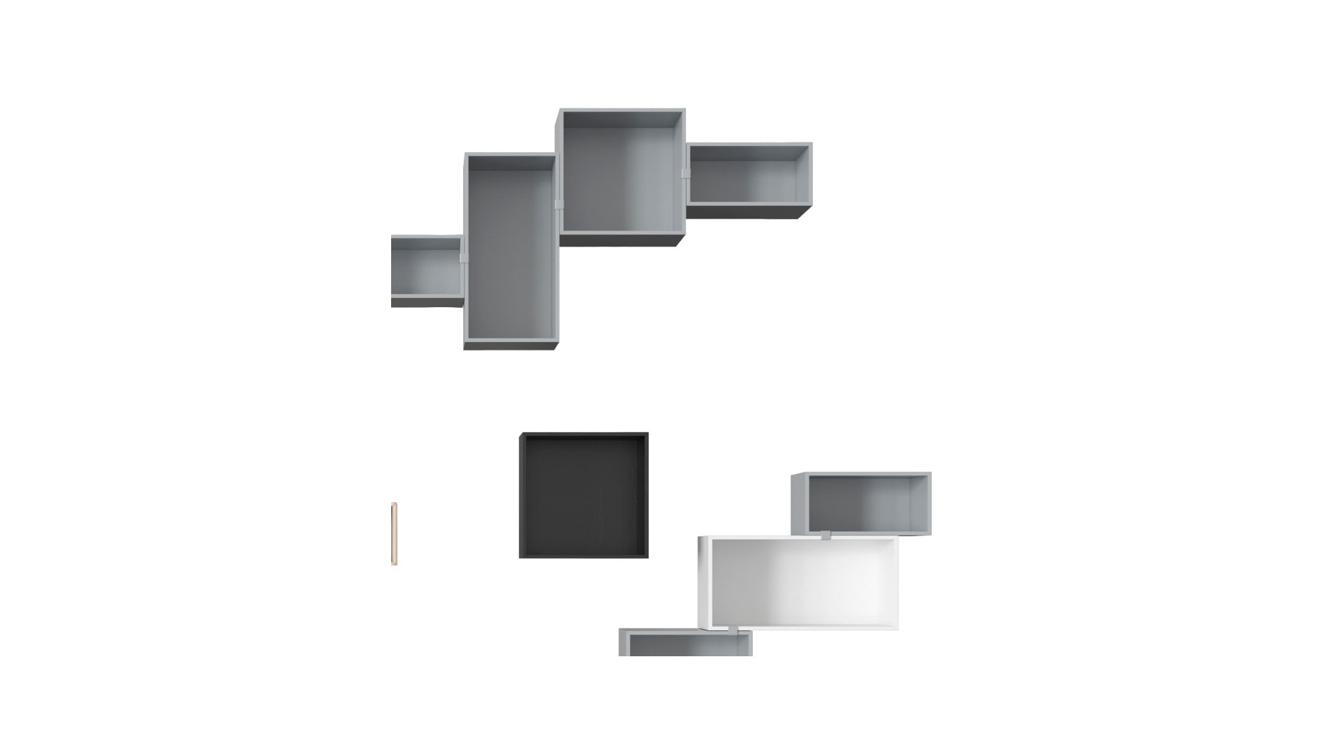 3D Mini Stacked Storage System - TurboSquid 1947441