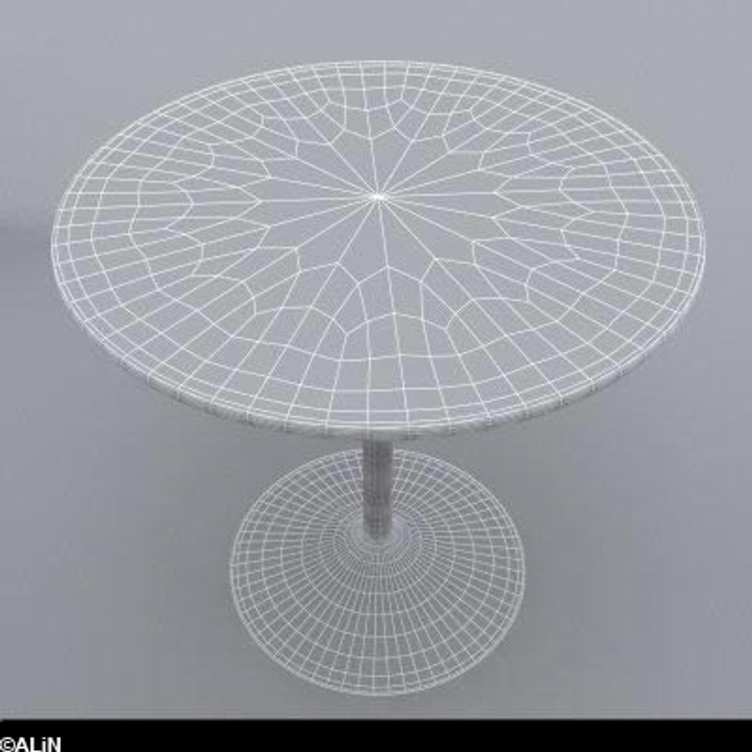 Free Bar Table 3d Model