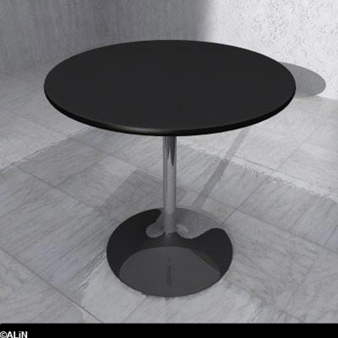 Free Bar Table 3d Model