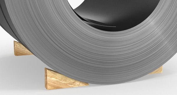 Hot rolled steel coil 3D model - TurboSquid 1330081