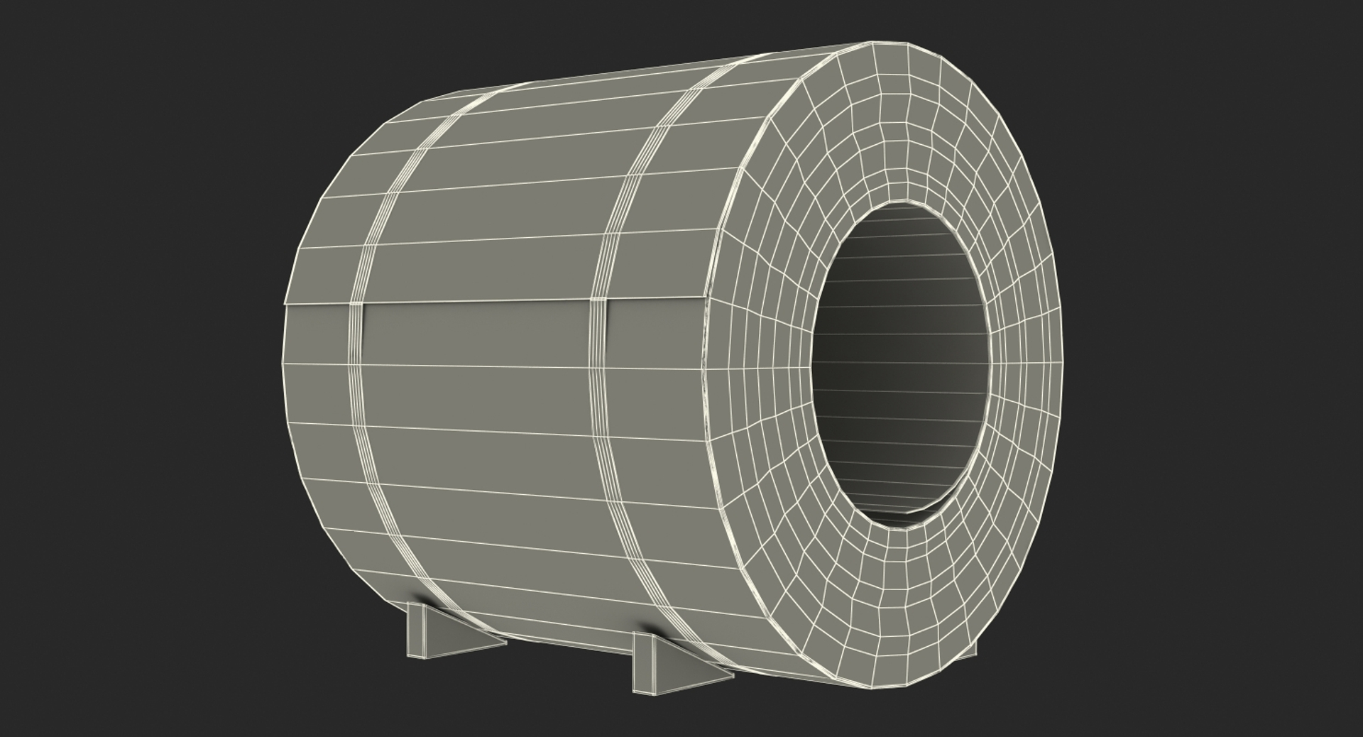 Hot Rolled Steel Coil 3D Model - TurboSquid 1330081